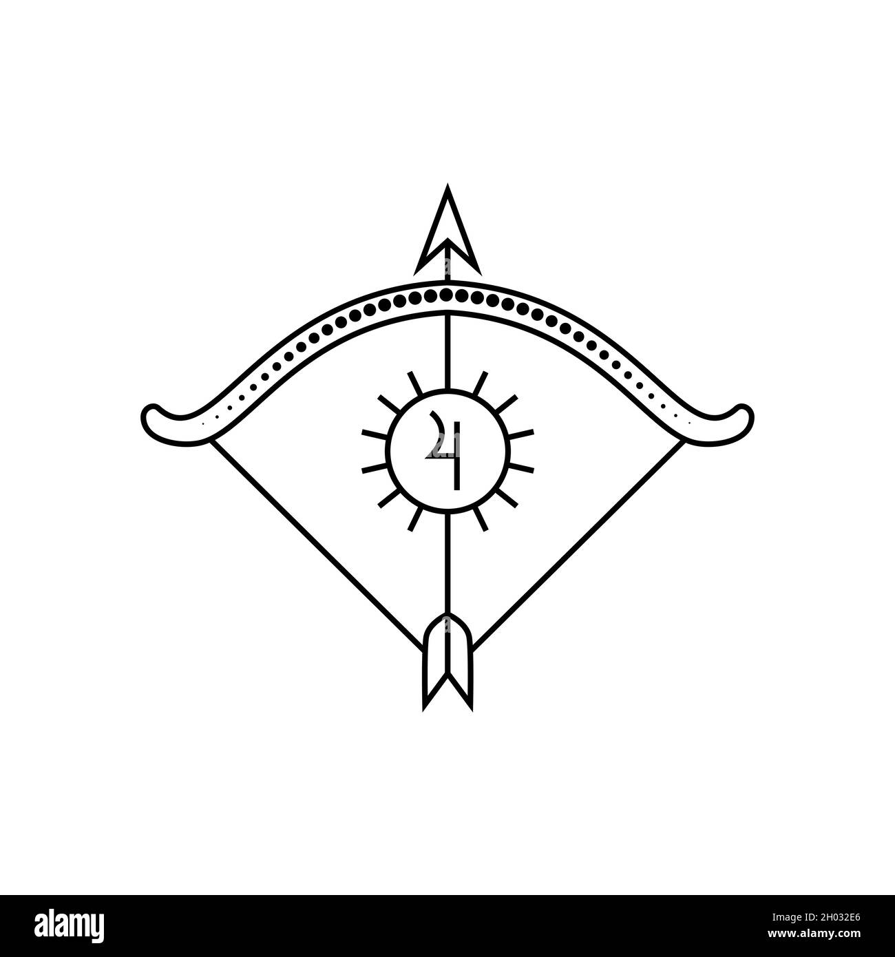 Esoteric astrology mystic sign Stock Vector Images - Alamy