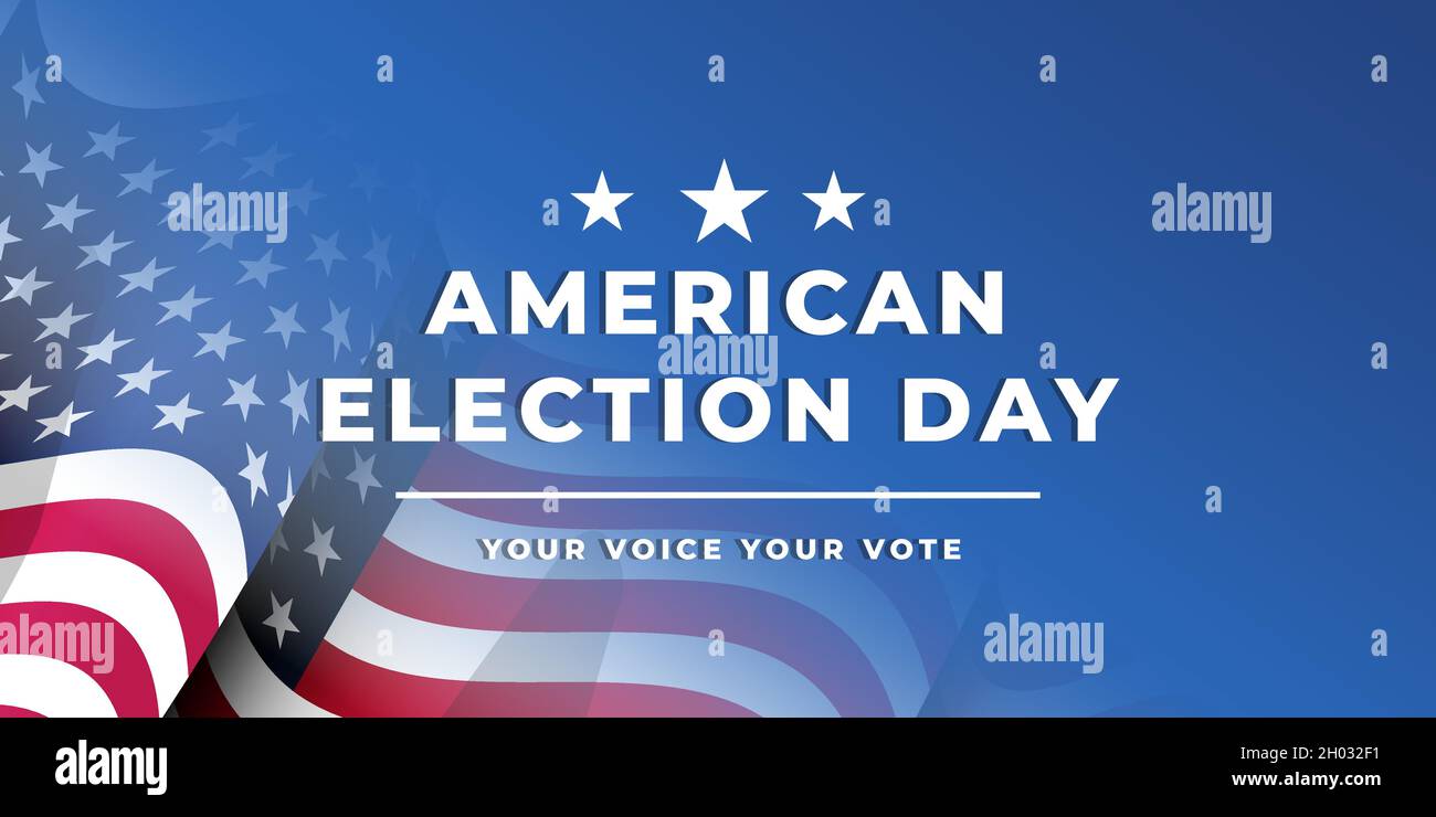American Election day background vector Stock Vector Image & Art - Alamy
