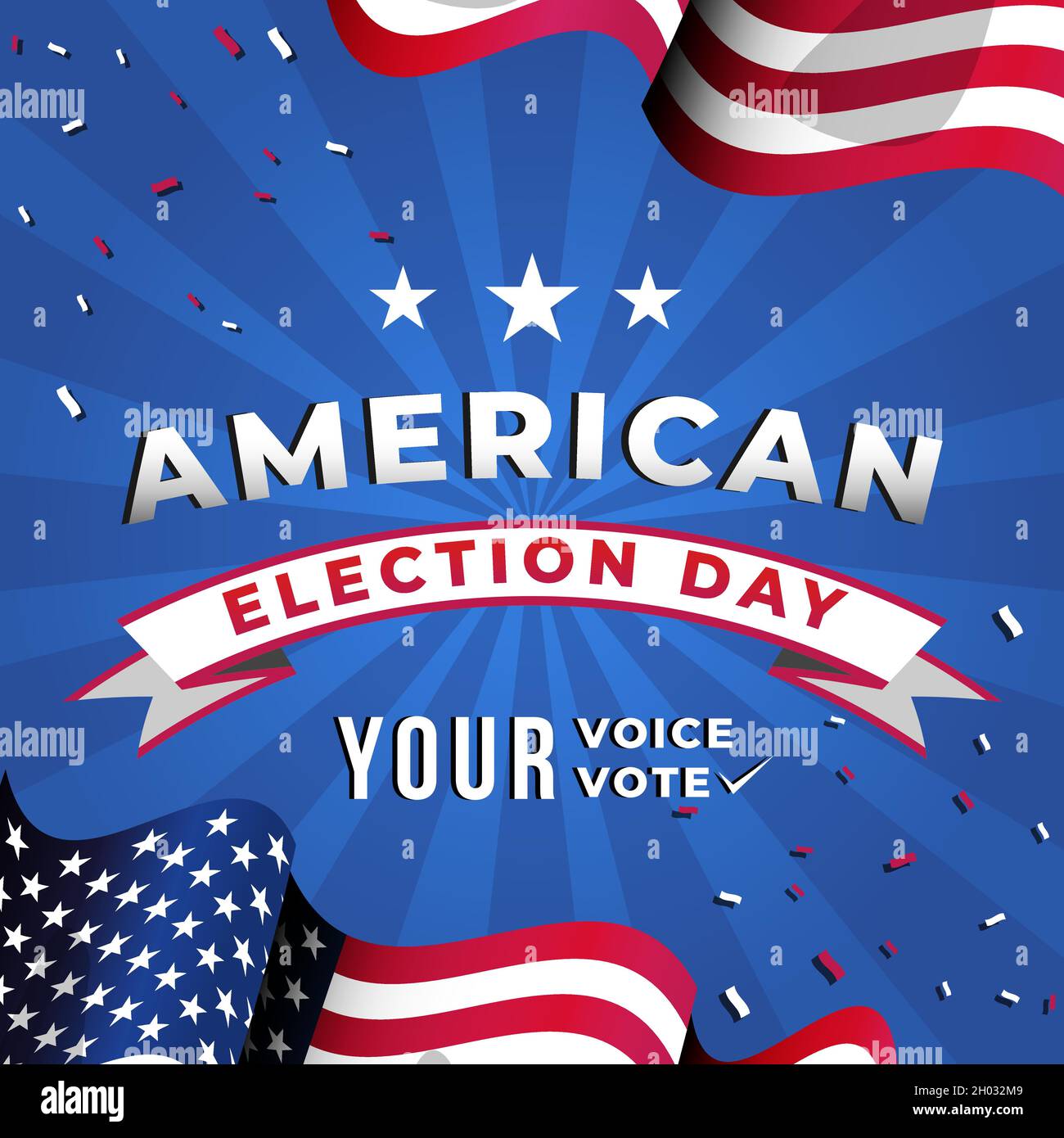 American election Stock Vector Images - Alamy