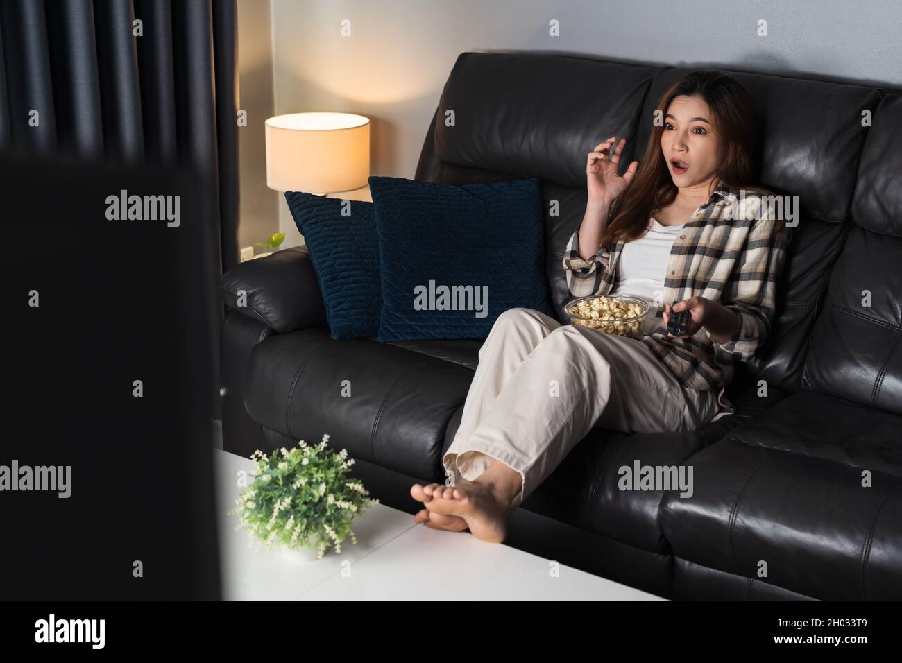Terrified sofa hi-res stock photography and images - Alamy