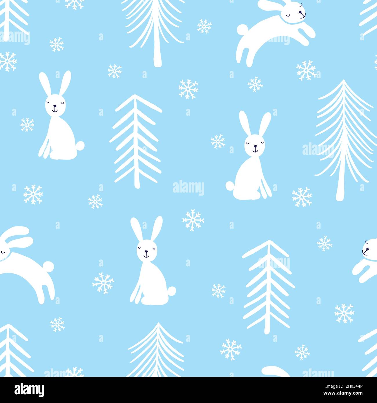 Snowshoe hare Stock Vector Images - Alamy