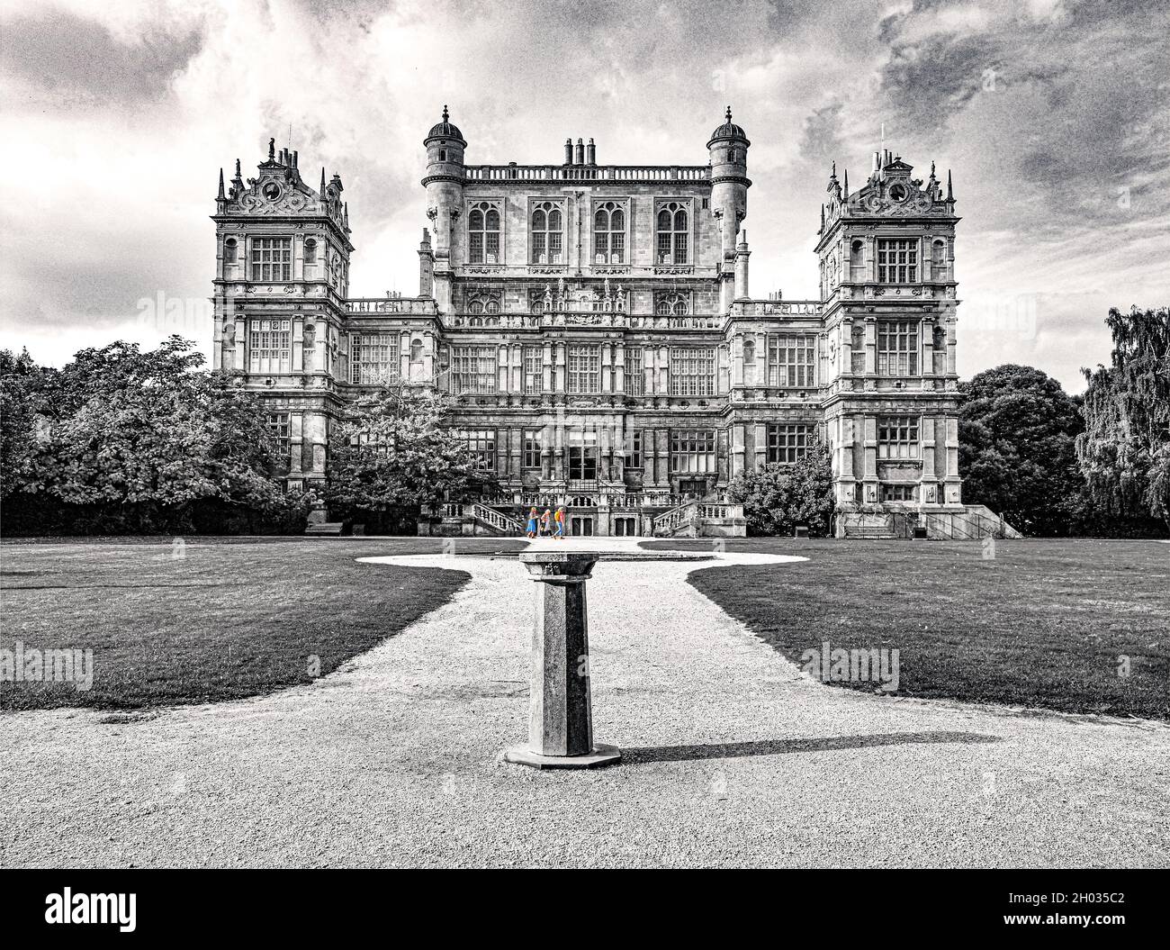 Wollaton Hall, Wollaton Park, Nottingham Stock Photo - Alamy