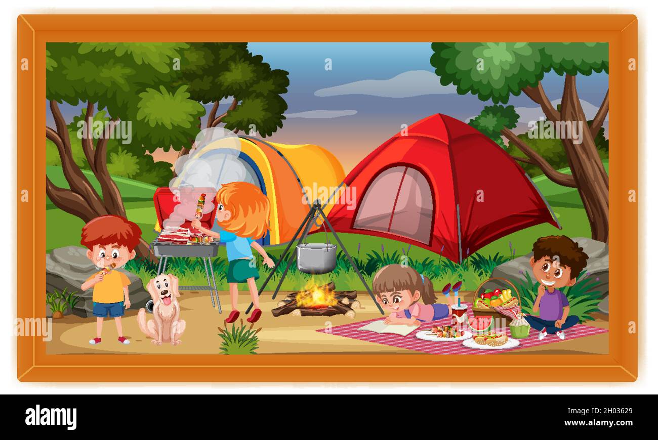 Outdoor Scene Clipart