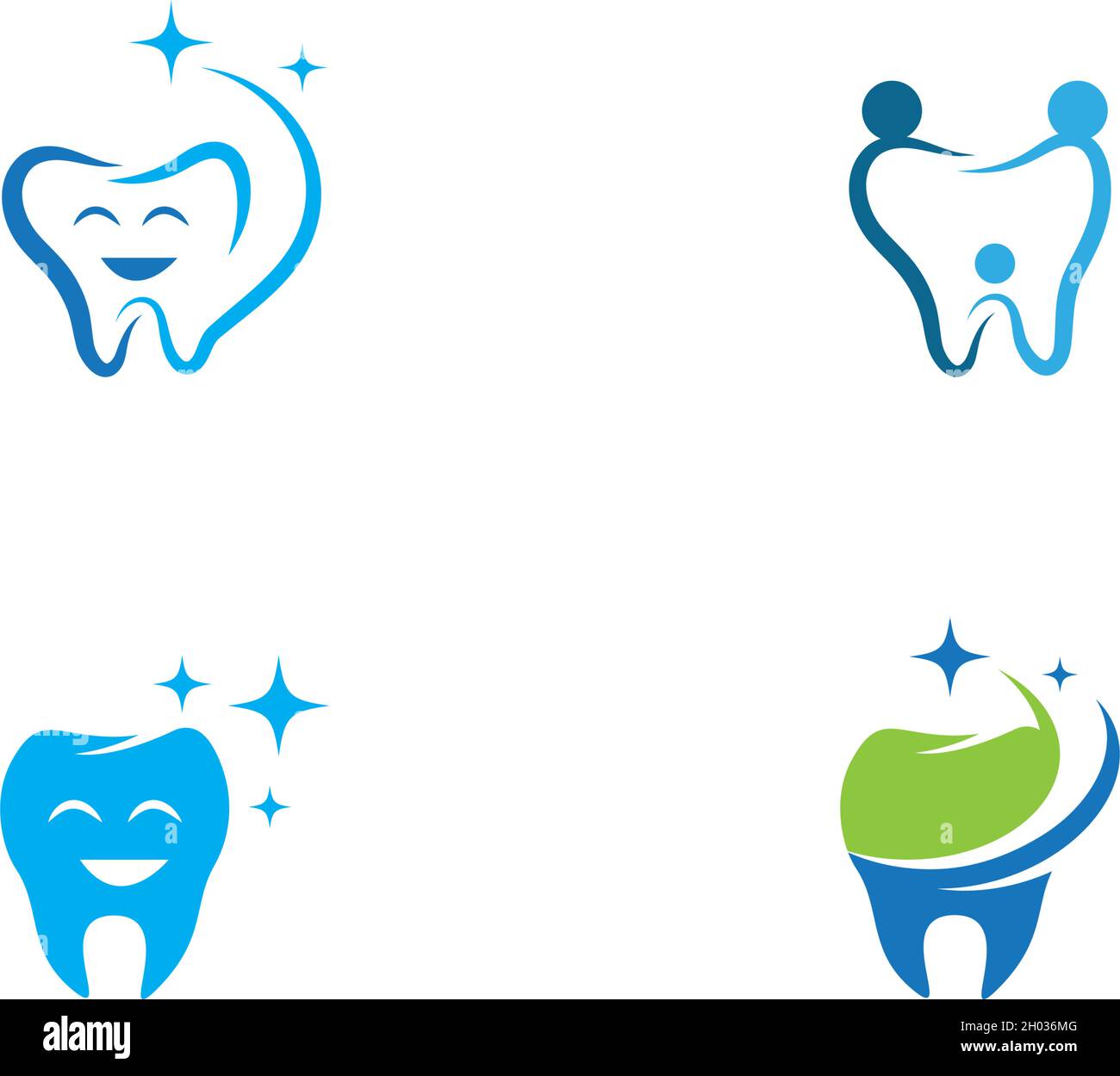 Dental logo Template vector illustration Stock Vector Image & Art - Alamy