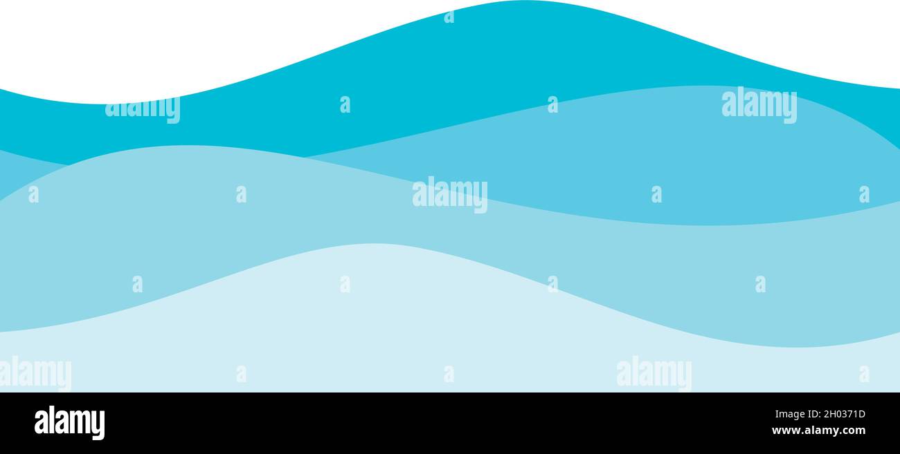 Wave background vector template Stock Vector Image & Art - Alamy