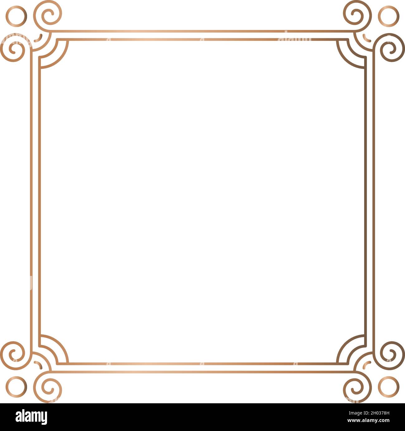 Simple Line Border Designs