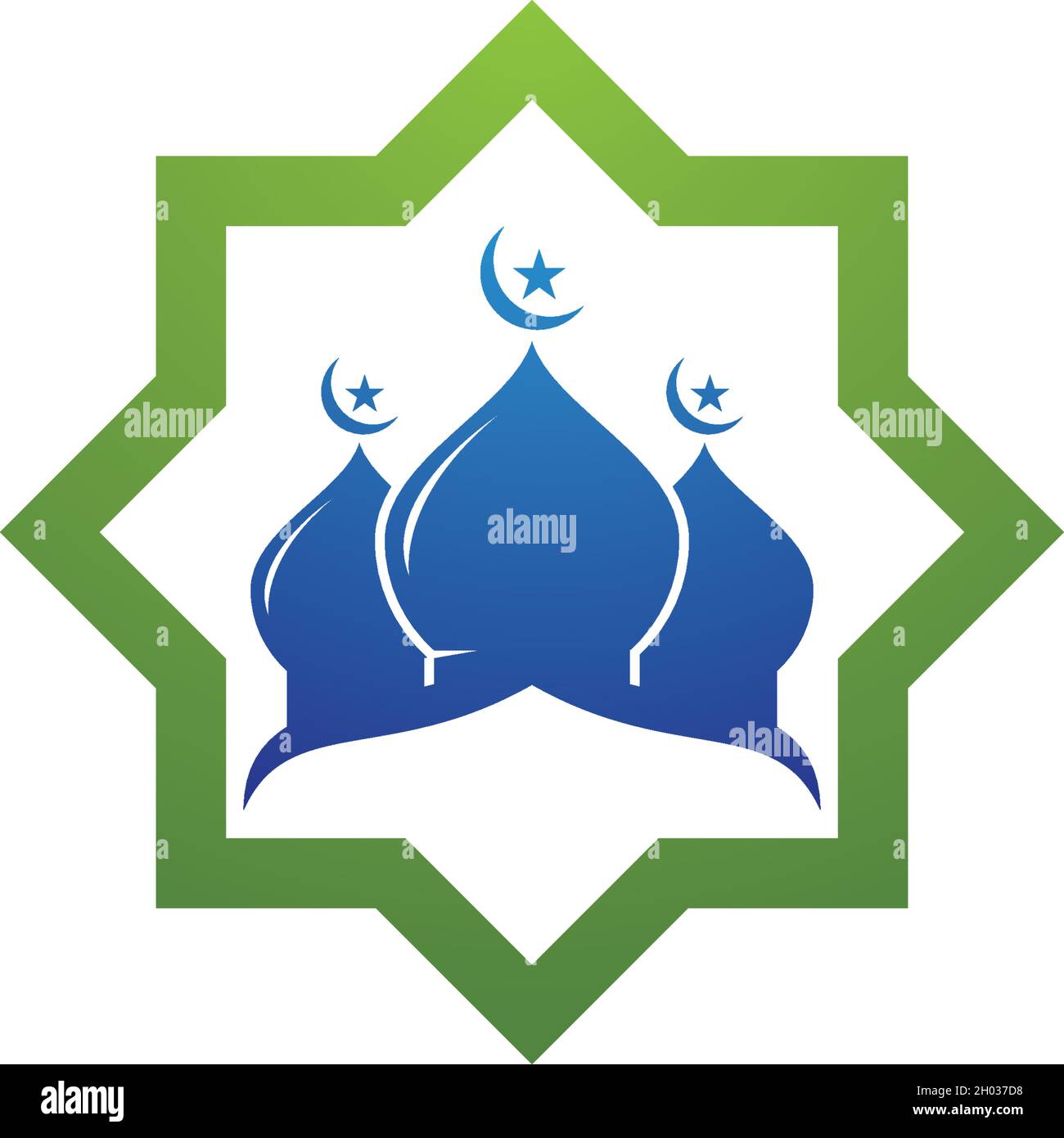 Mosque icon vector template Stock Vector Image & Art - Alamy