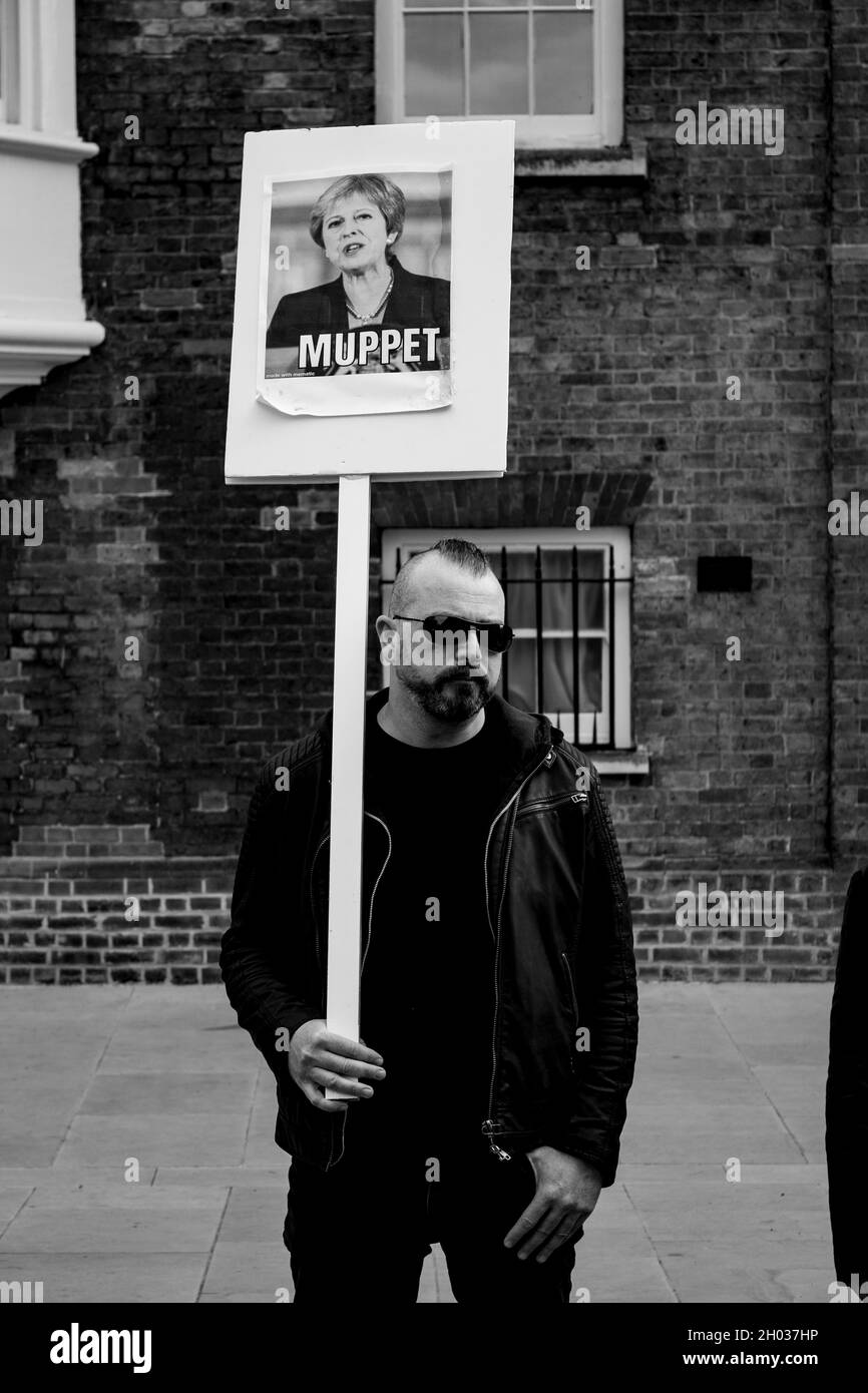 City london uk march Black and White Stock Photos & Images - Alamy