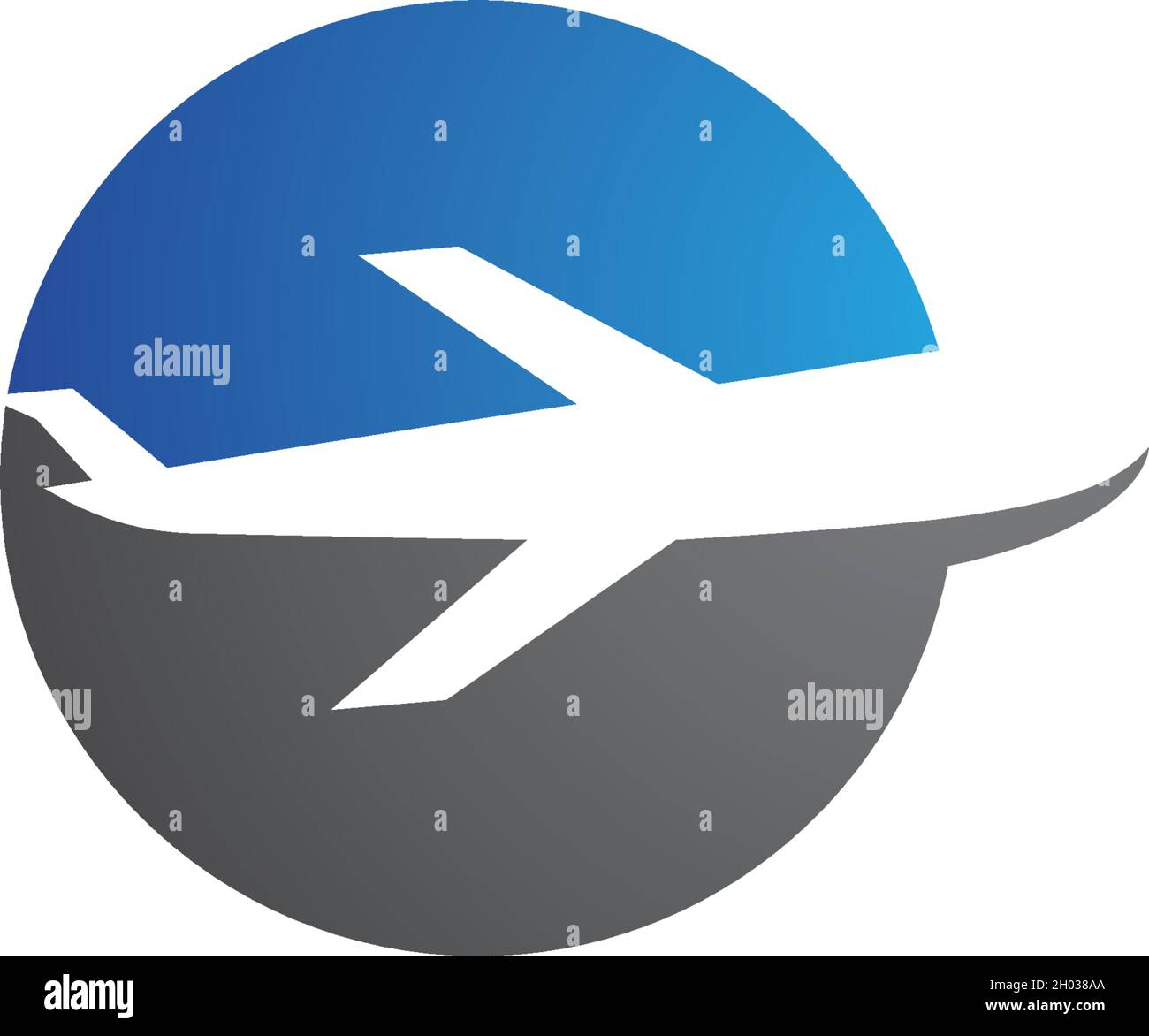 Plane logo vector template Stock Vector Image & Art - Alamy