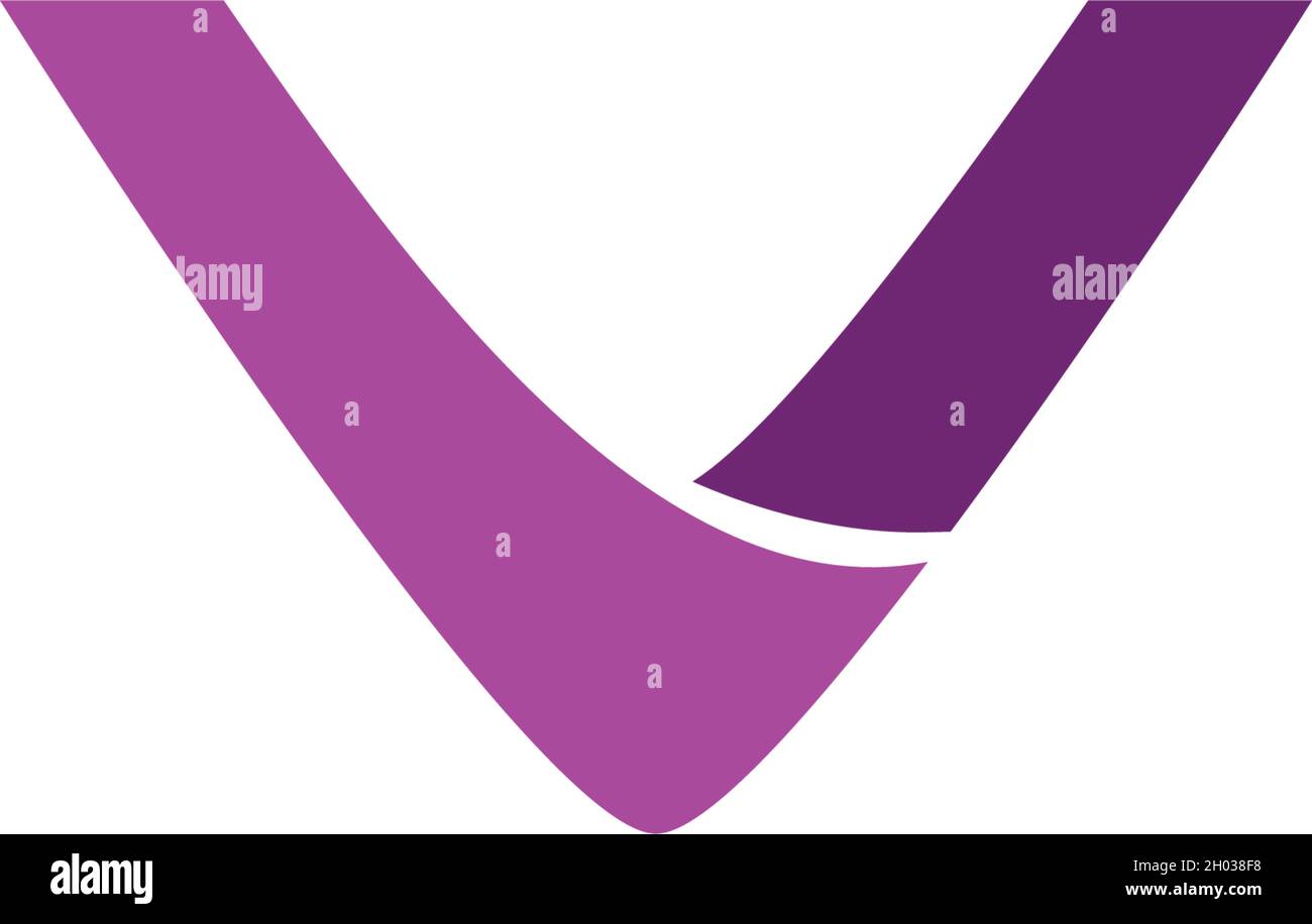 V Letter Logo Template vector Stock Vector Image & Art - Alamy