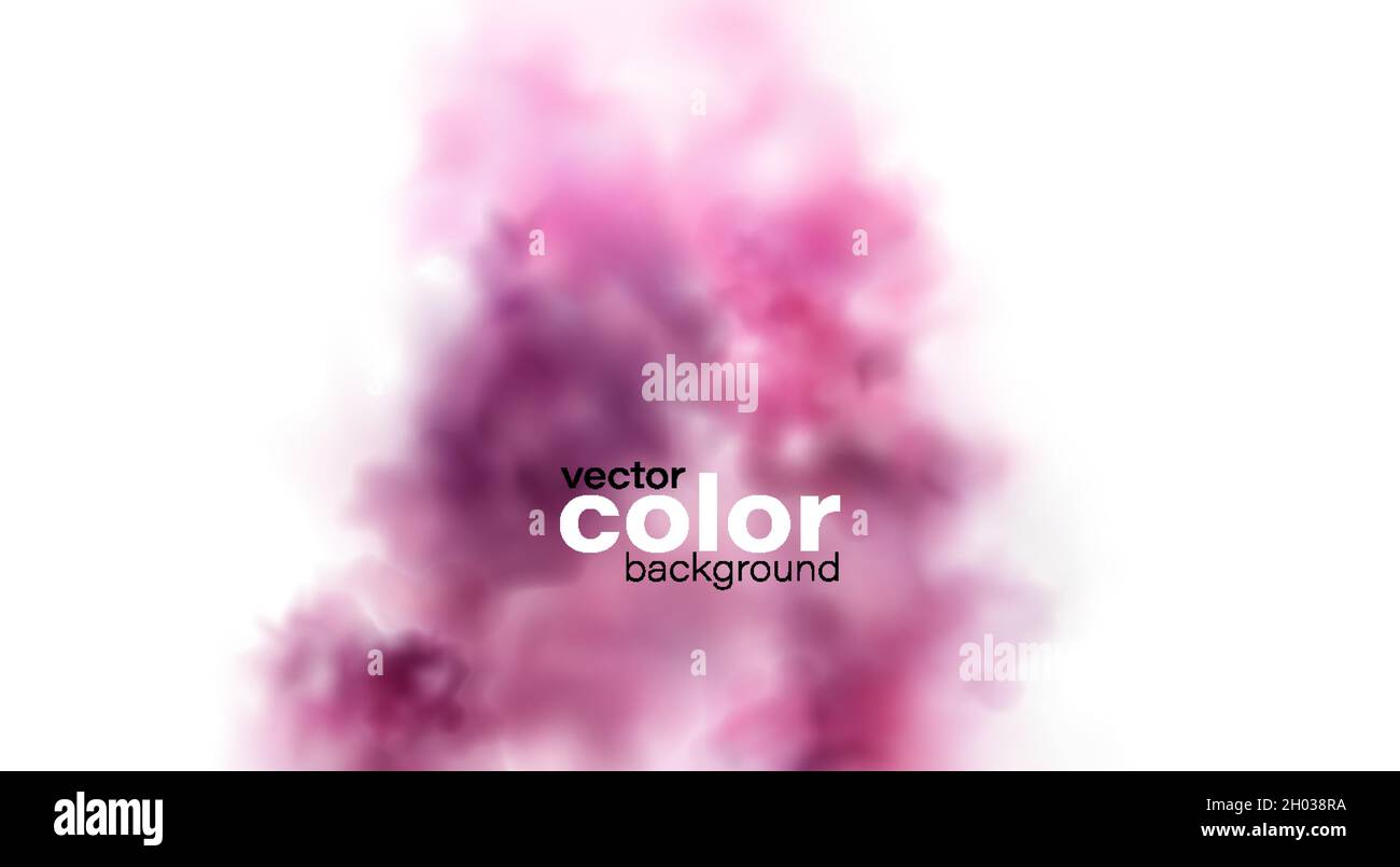 Holiday Abstract shiny color pink powder splash cloud design element ...