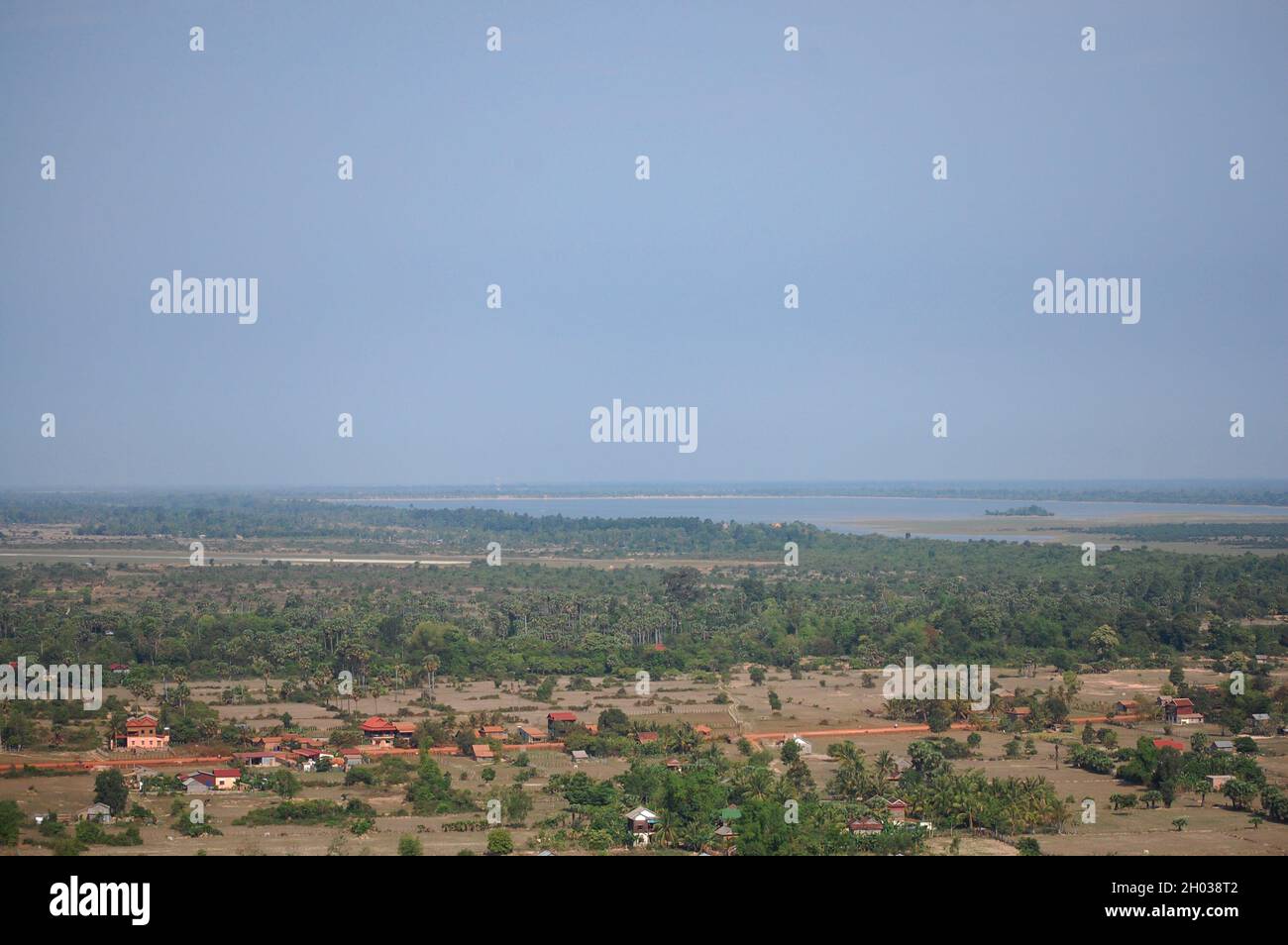 Aerial view traditional khmer small hi-res stock photography and images ...