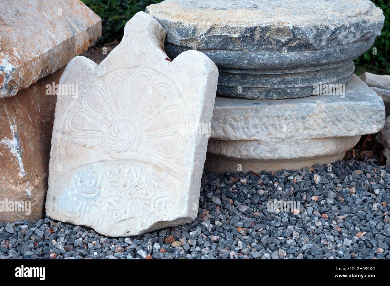 Ancient greek tombstone hi-res stock photography and images - Alamy