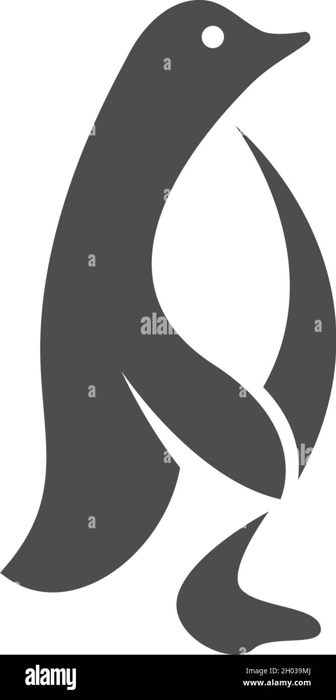 Penguin logo vector template Stock Vector Image & Art - Alamy