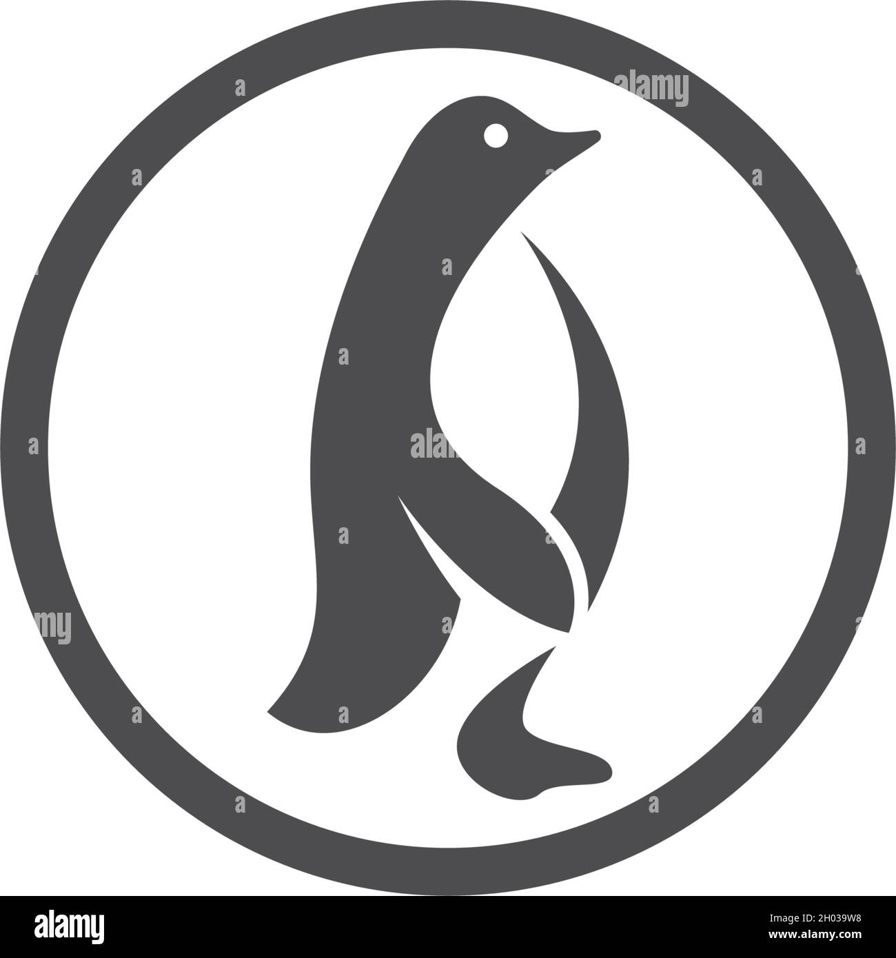Penguin logo vector template Stock Vector Image & Art - Alamy