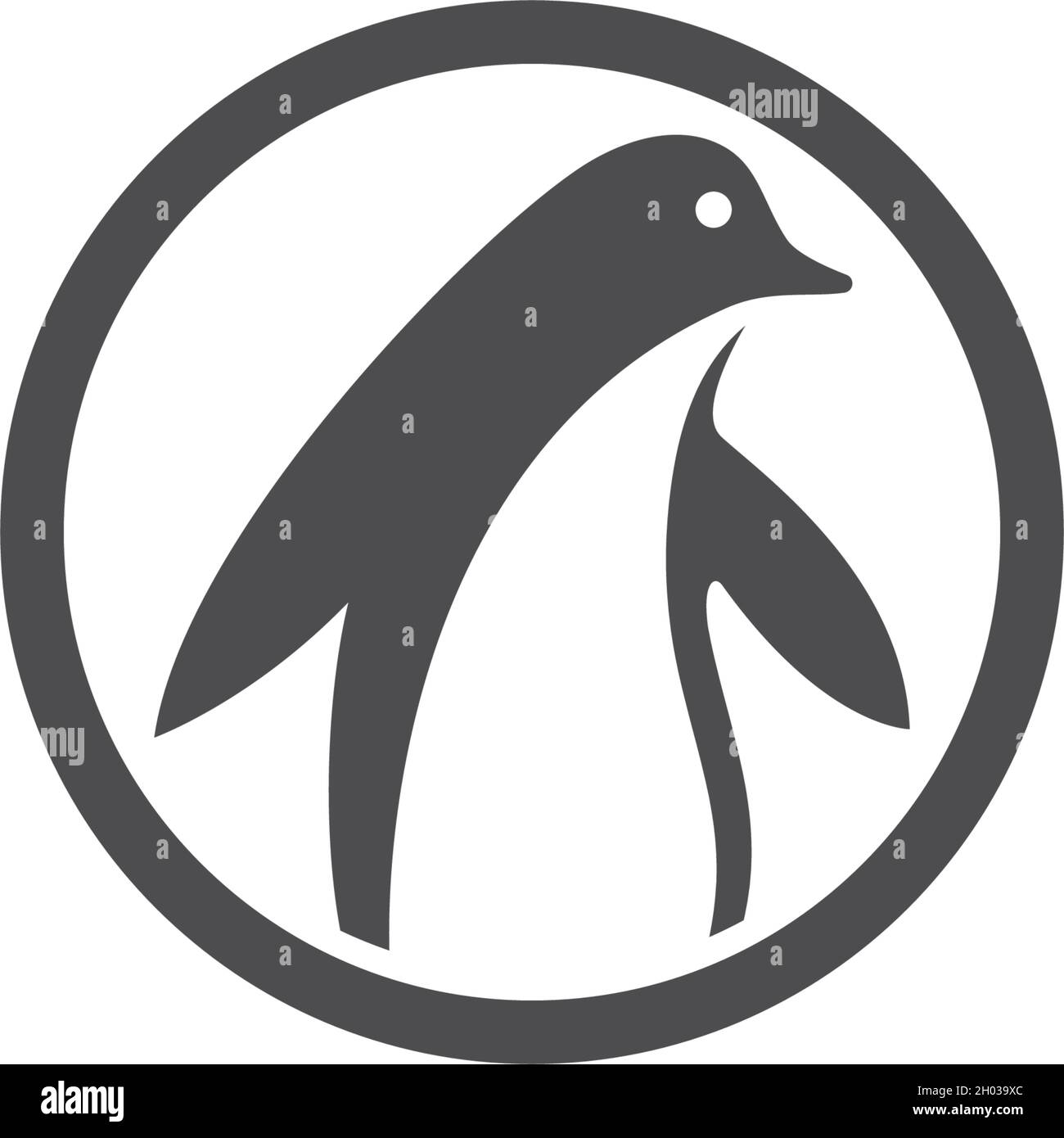 Penguin logo hi-res stock photography and images - Alamy
