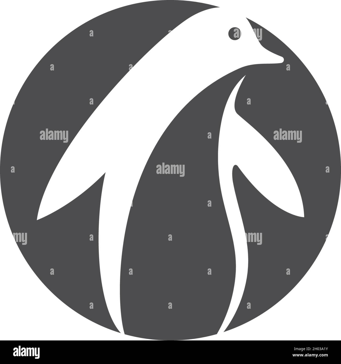 Penguin logo vector template Stock Vector Image & Art - Alamy