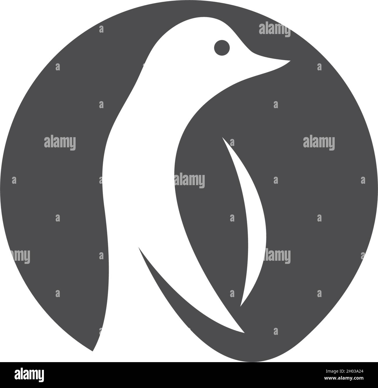 Penguin logo vector template Stock Vector Image & Art - Alamy