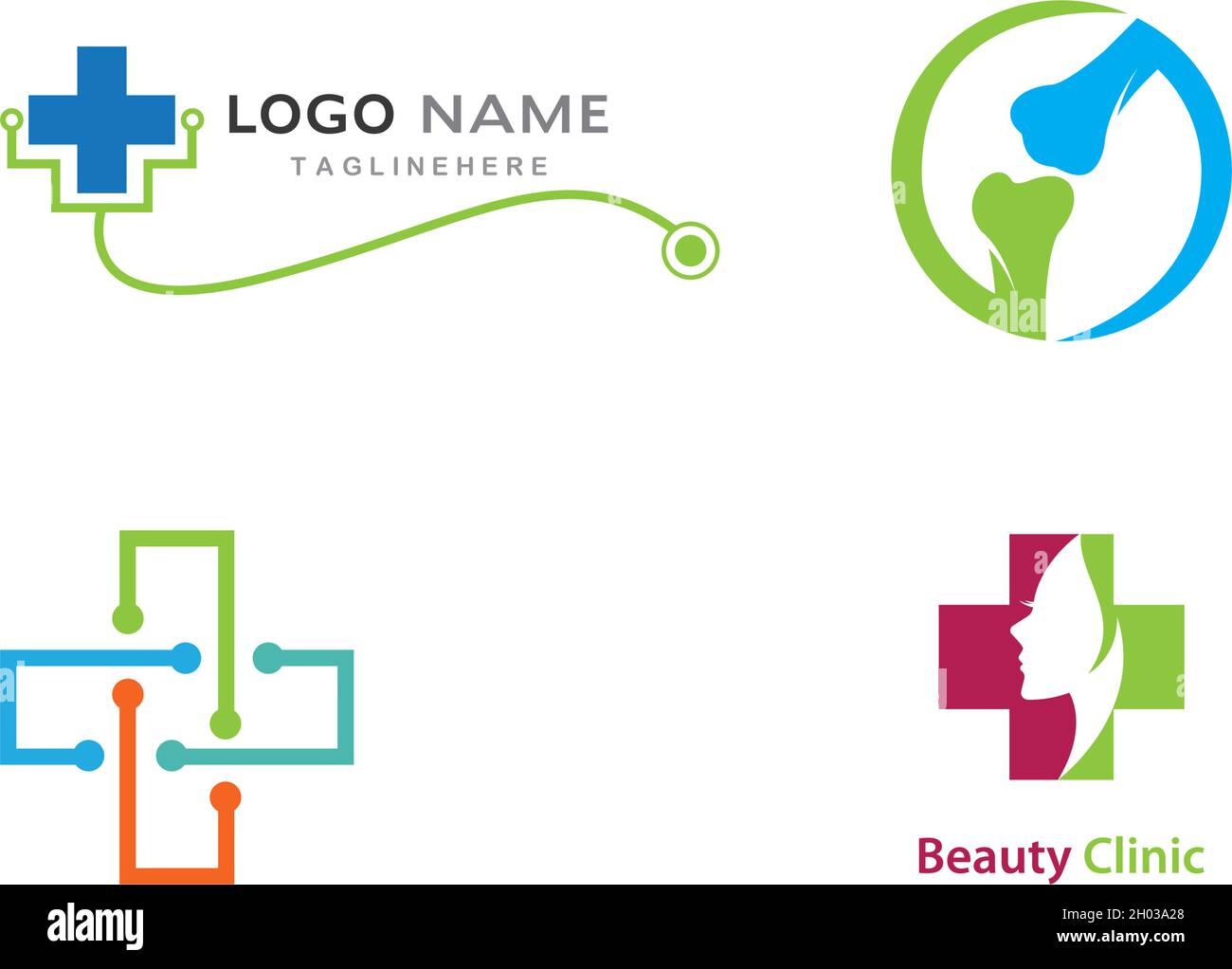 Medical Logo template vector illustration design Stock Vector Image ...