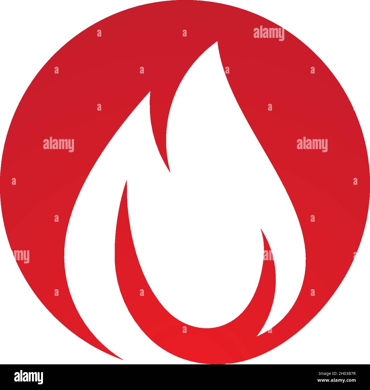 Fire flame Logo Template vector icon Oil, gas and energy logo concept ...