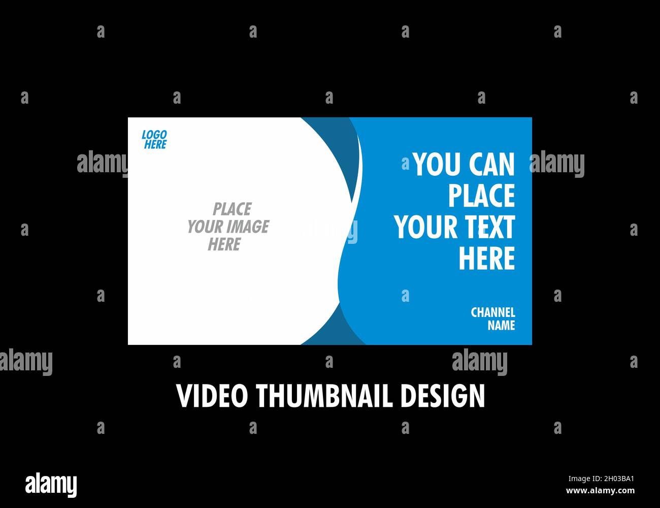 Blue thumbnail Stock Vector Images - Alamy