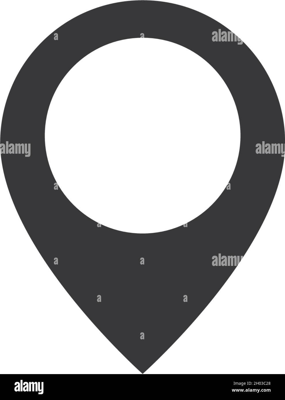 Location point Logo vector template Stock Vector Image & Art - Alamy