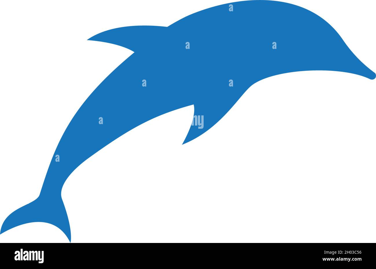 Dolphin logo icon vector template Stock Vector Image & Art - Alamy