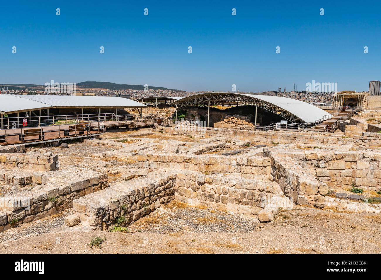 Gaziantep Kalesi Castle Breathtaking Picturesque View of Open Air ...