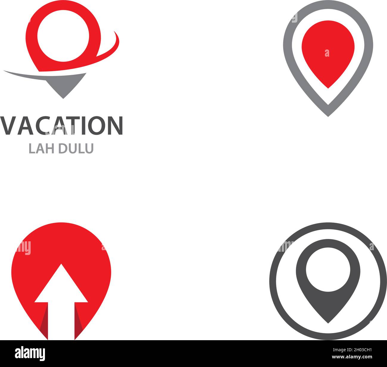 Location point Logo vector template Stock Vector Image & Art - Alamy