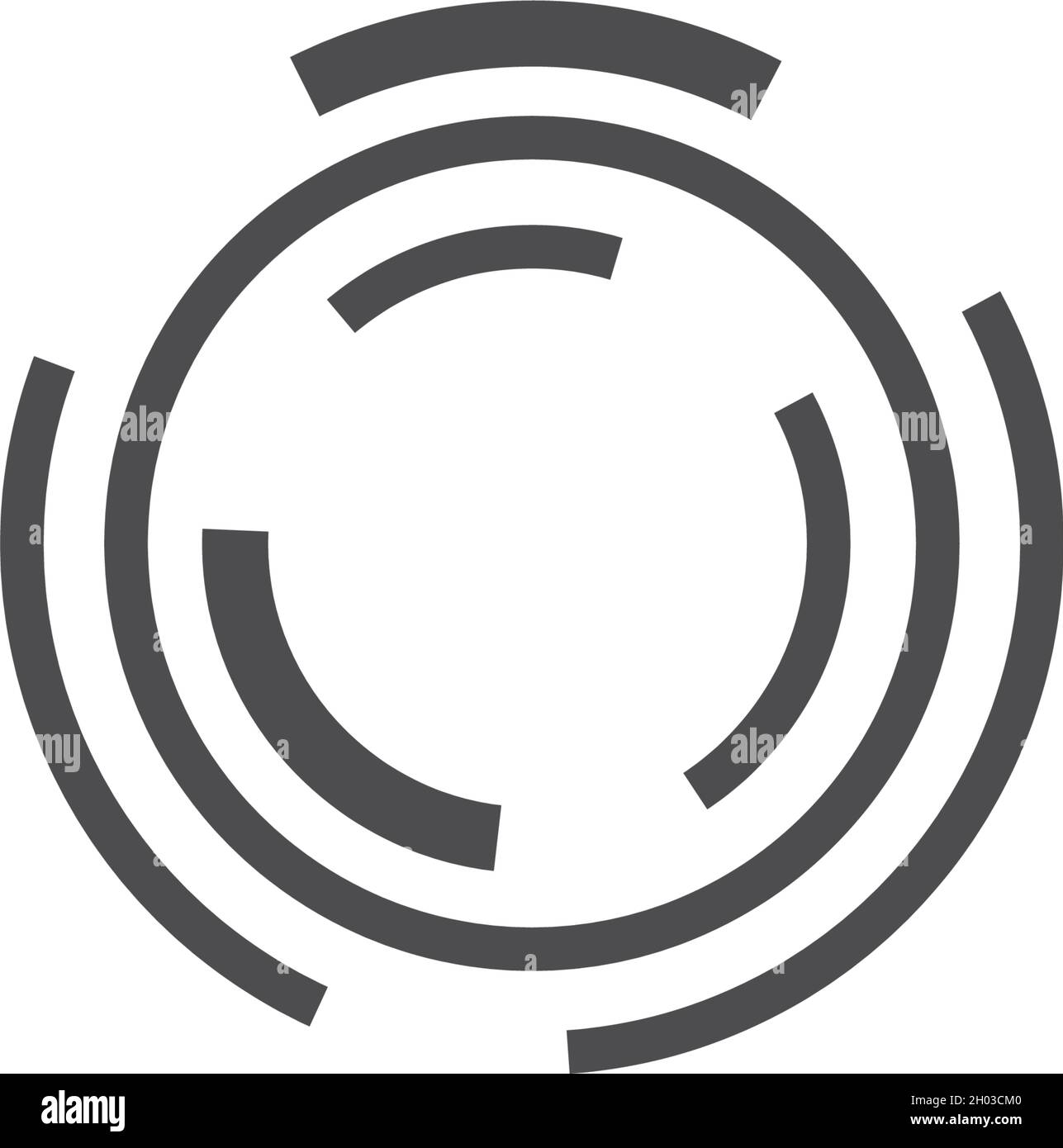 Abstract circle logo template vector design Stock Vector Image & Art ...