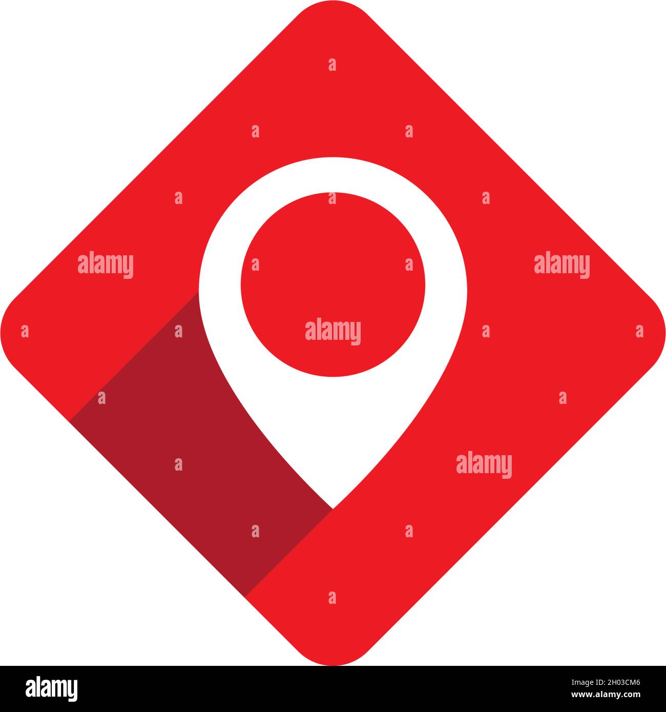 Location point Logo vector template Stock Vector Image & Art - Alamy
