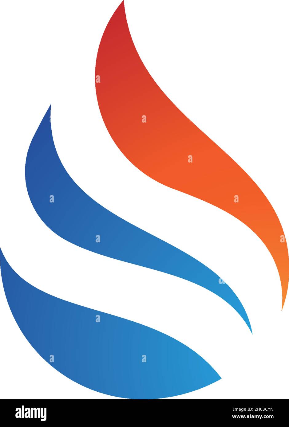 Fire flame Logo Template vector icon Oil, gas and energy logo concept ...