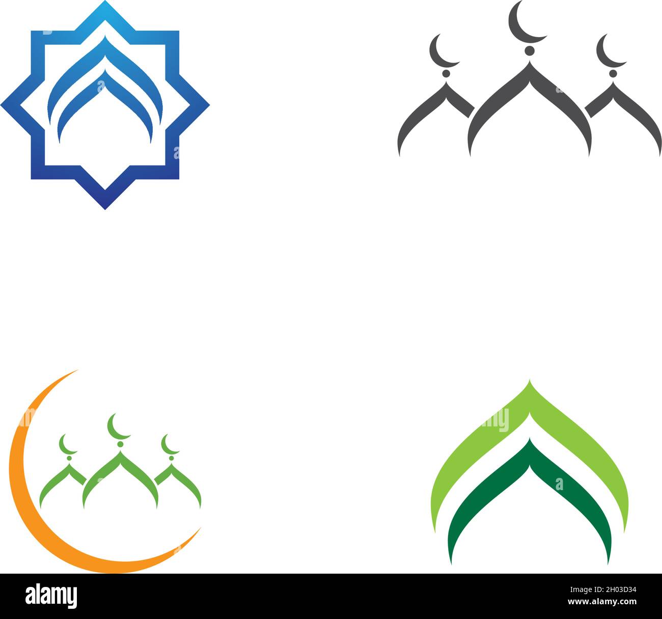 How to make islamic logo Cut Out Stock Images & Pictures - Alamy