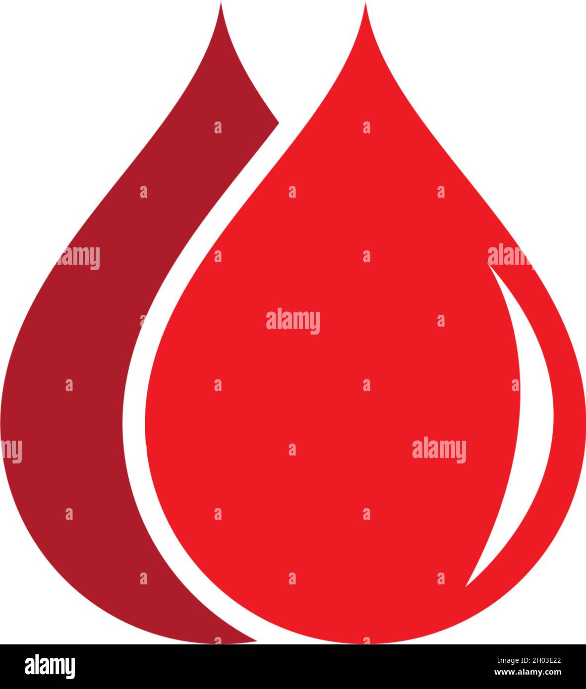 Blood ilustration logo vector template Stock Vector Image & Art - Alamy