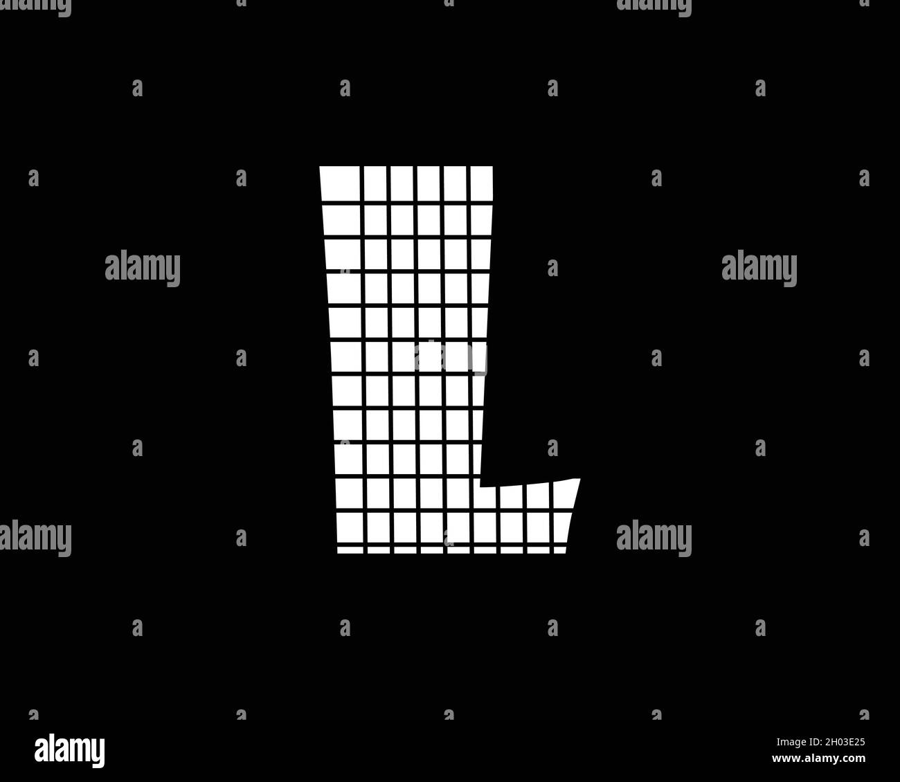 Letter l foam alphabet Stock Vector Images - Alamy