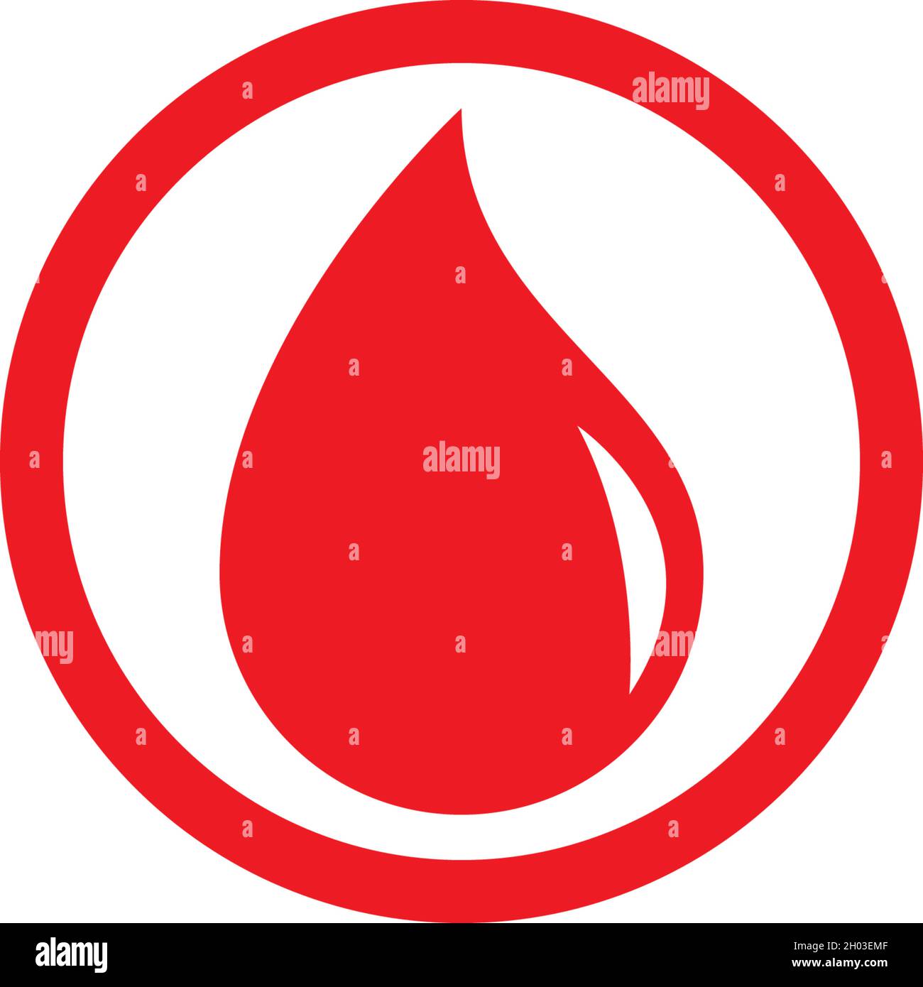 Blood ilustration logo hi-res stock photography and images - Alamy