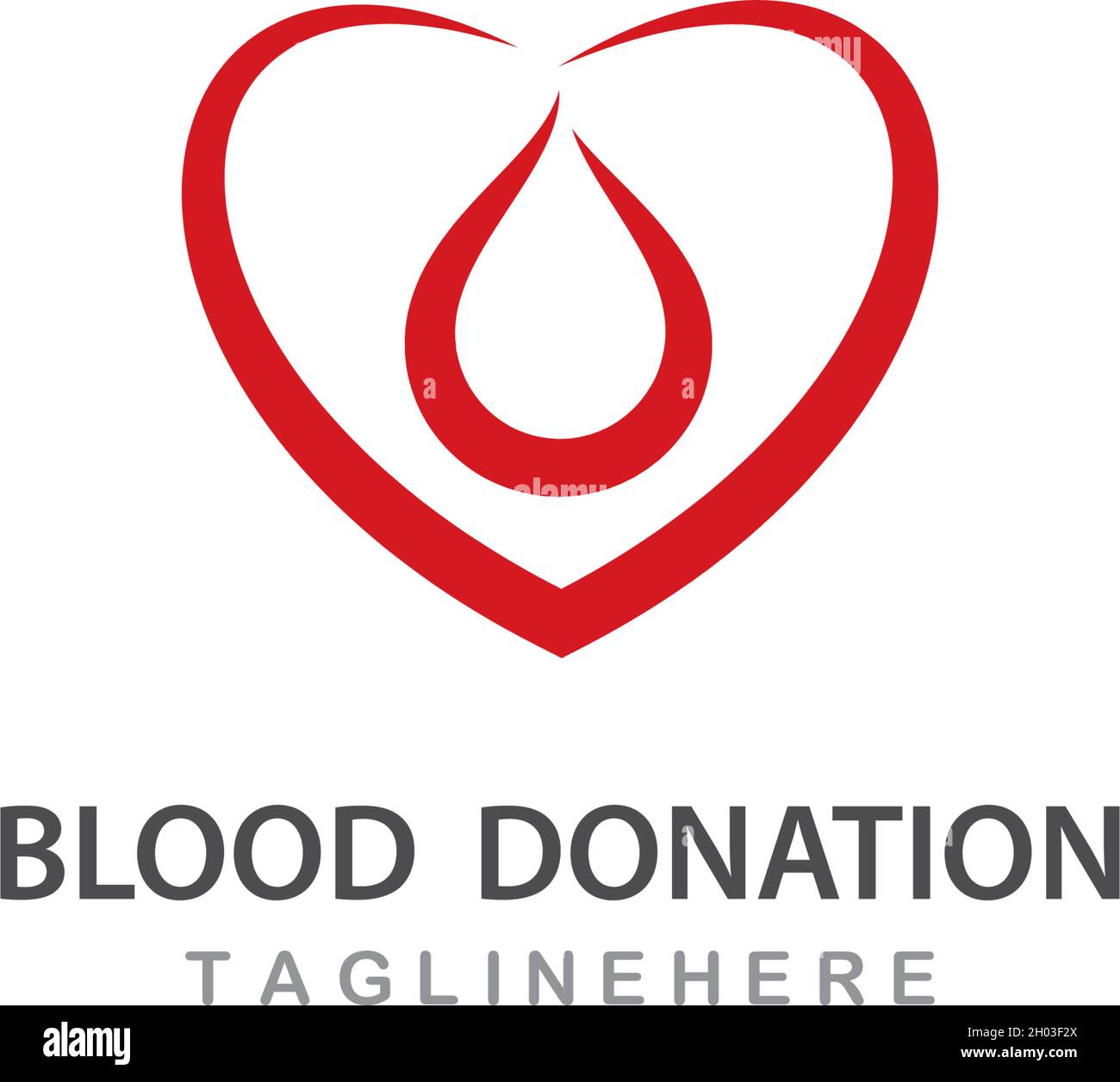 Blood ilustration logo vector template Stock Vector Image & Art - Alamy