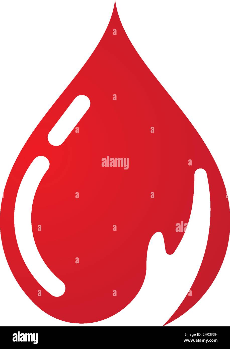 Blood ilustration logo vector template Stock Vector Image & Art - Alamy