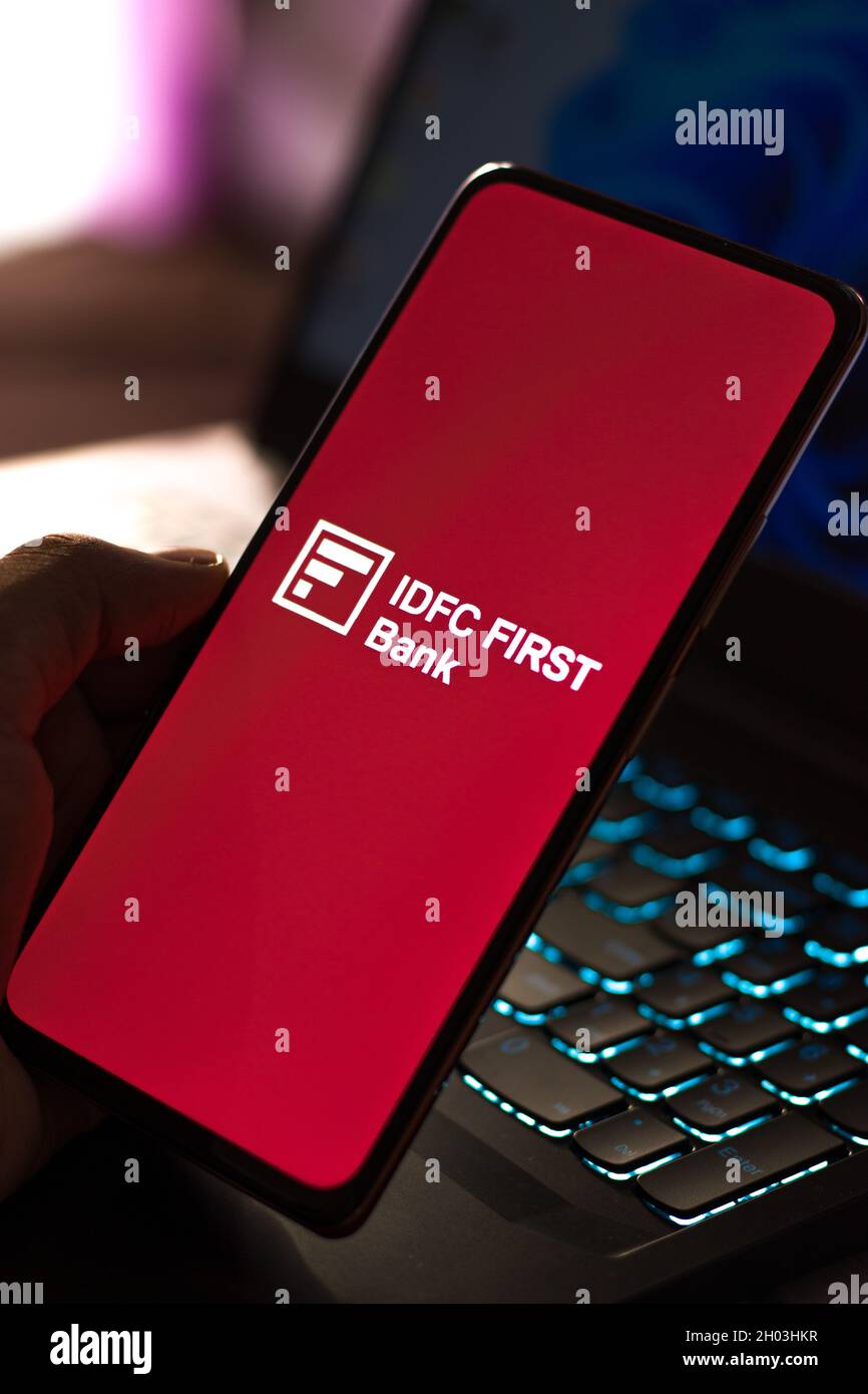Idfc first bank logo hi-res stock photography and images - Alamy