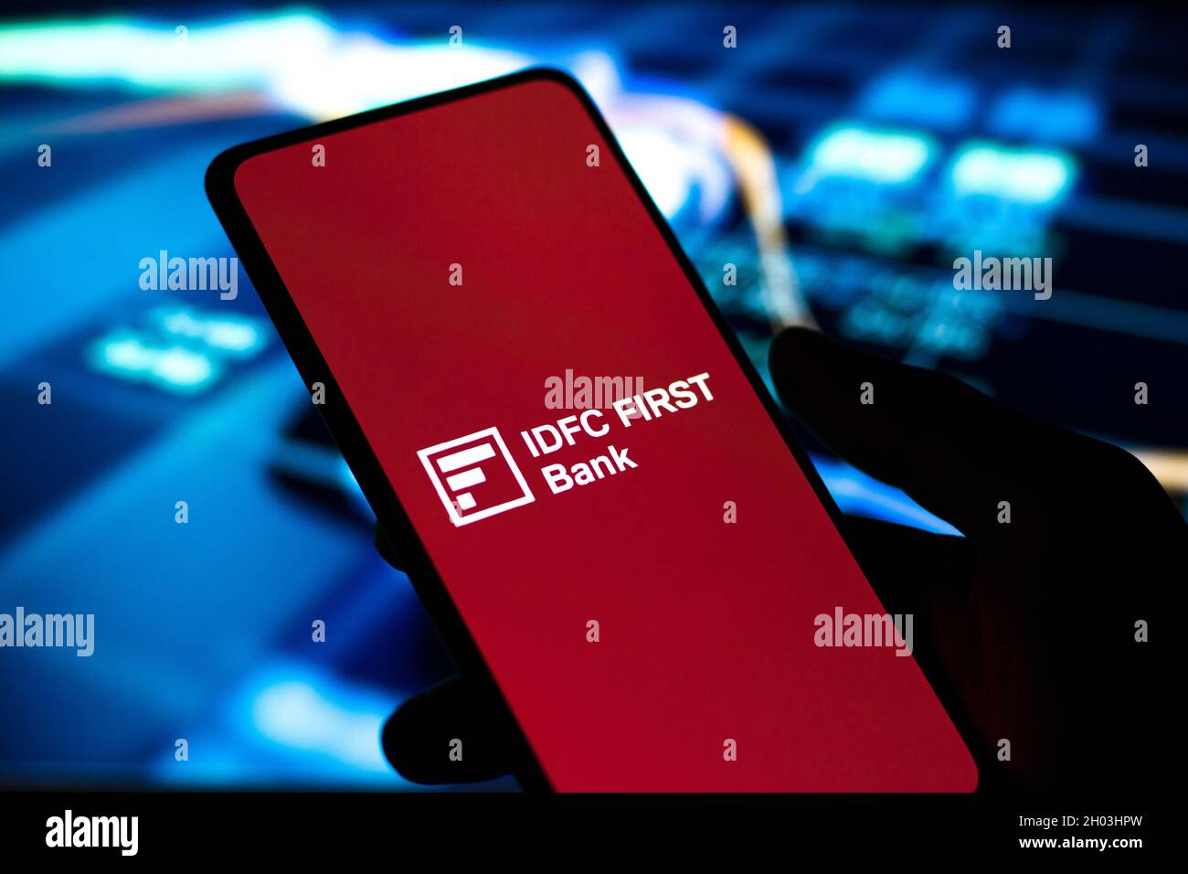 Idfc first bank logo hi-res stock photography and images - Alamy