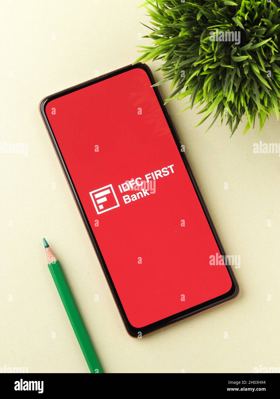 Idfc first bank logo hi-res stock photography and images - Alamy