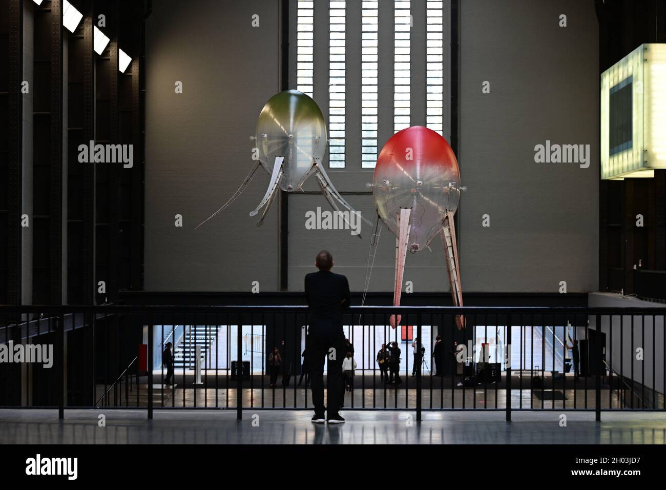 Tate Modern, London UK. 11 October 2021. Hyundai Commission: Anicka Yi ...