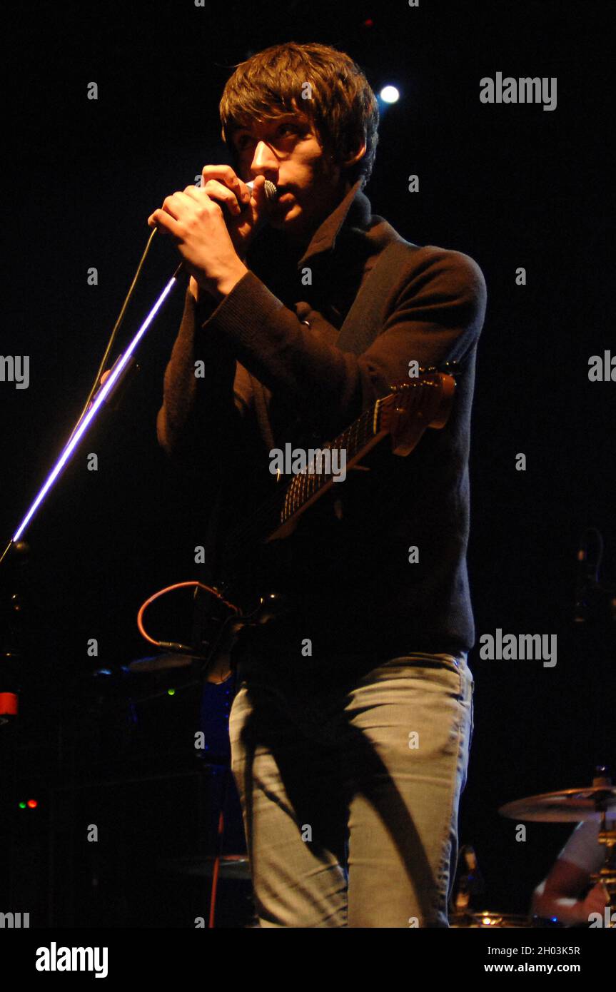 Milan Italy 2007-03-18 : Live concert of the band Arctic Monkeys at the ...