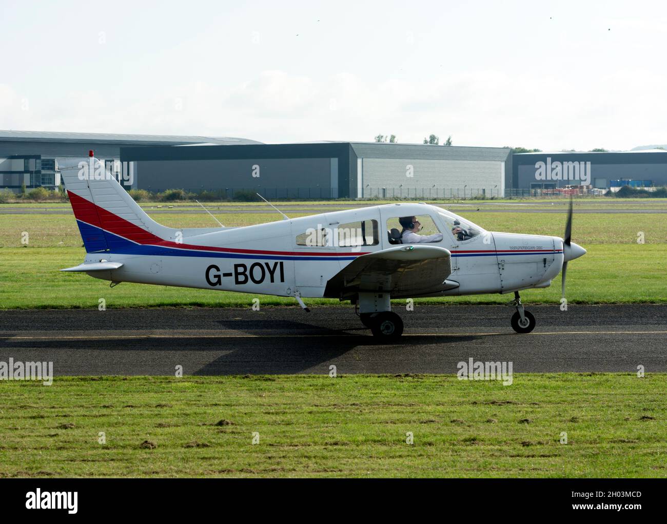 Piper PA-28-161 Cherokee Warrior II (G-BOYI) at Wellesbourne Airfield ...