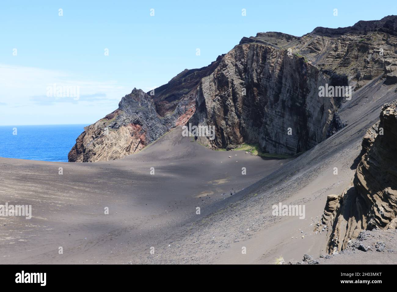 Capelinhos Volcano, Faial island, Azores Stock Photo - Alamy