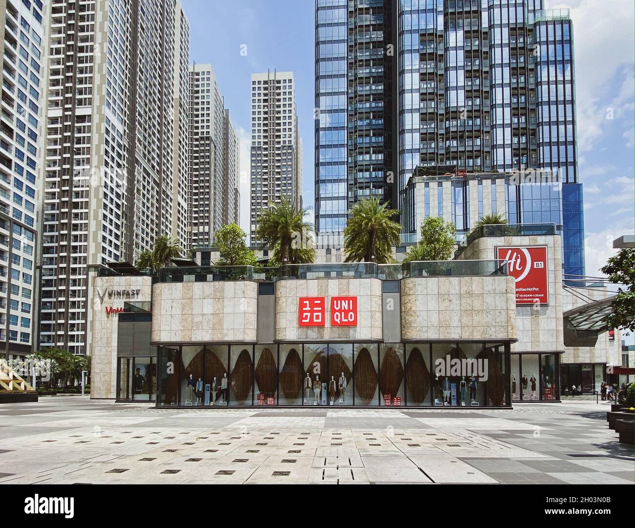 Saigon, Vietnam - Jan 26, 2021. Vinhomes Landmark 81 Building of Saigon ...