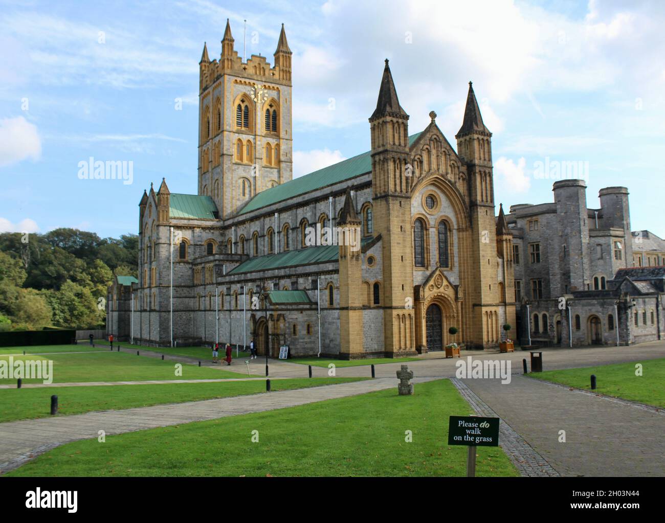 Buckfast Abbey, Devon, England Stock Photo - Alamy
