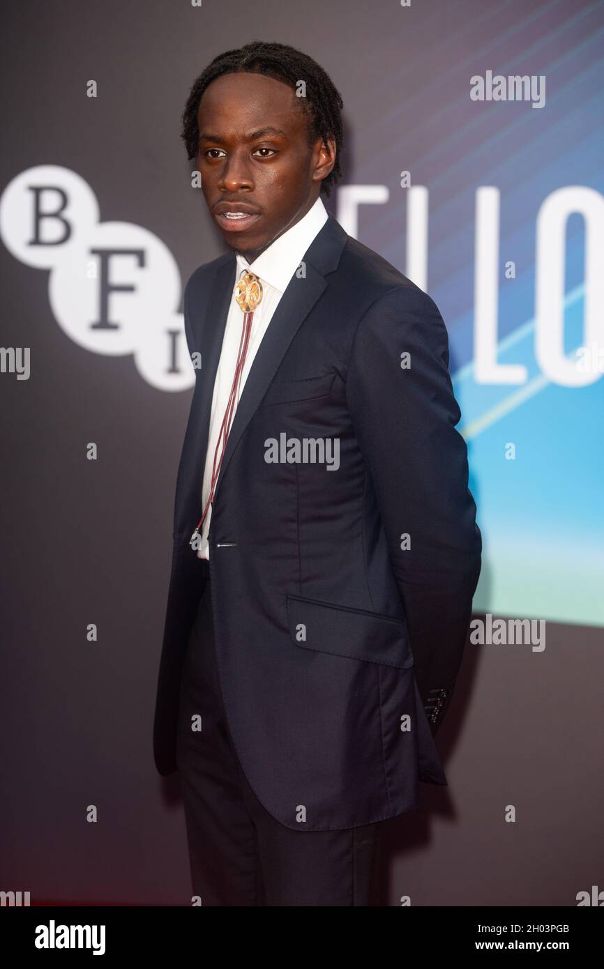 October 9th, 2021: Michael Ajao attends 'The Last Night In Soho' UK ...
