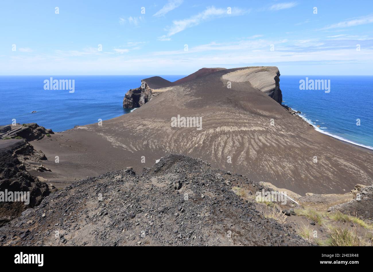 Capelinhos Volcano, Faial island, Azores Stock Photo - Alamy