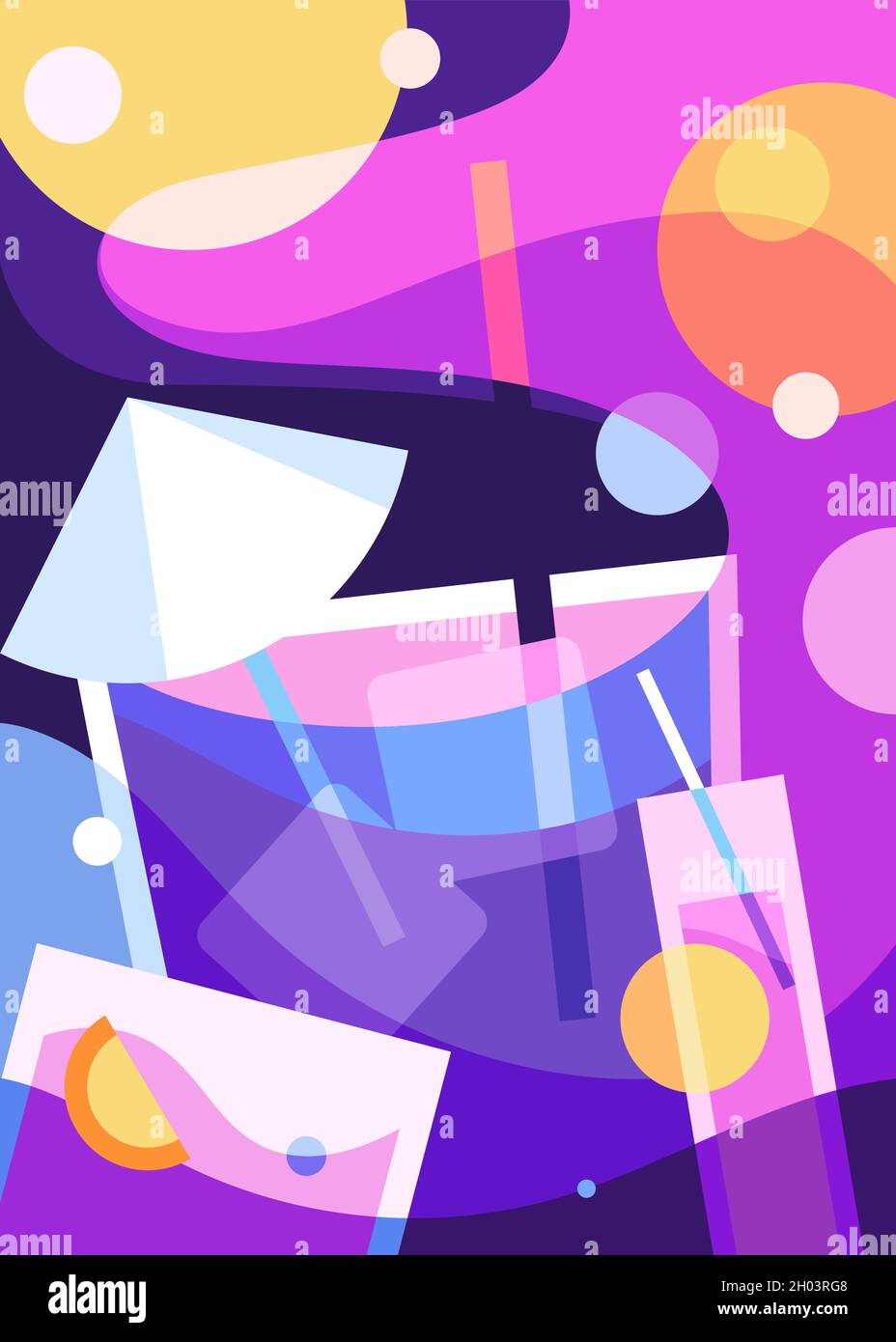 Cocktail party invitation hi-res stock photography and images - Alamy